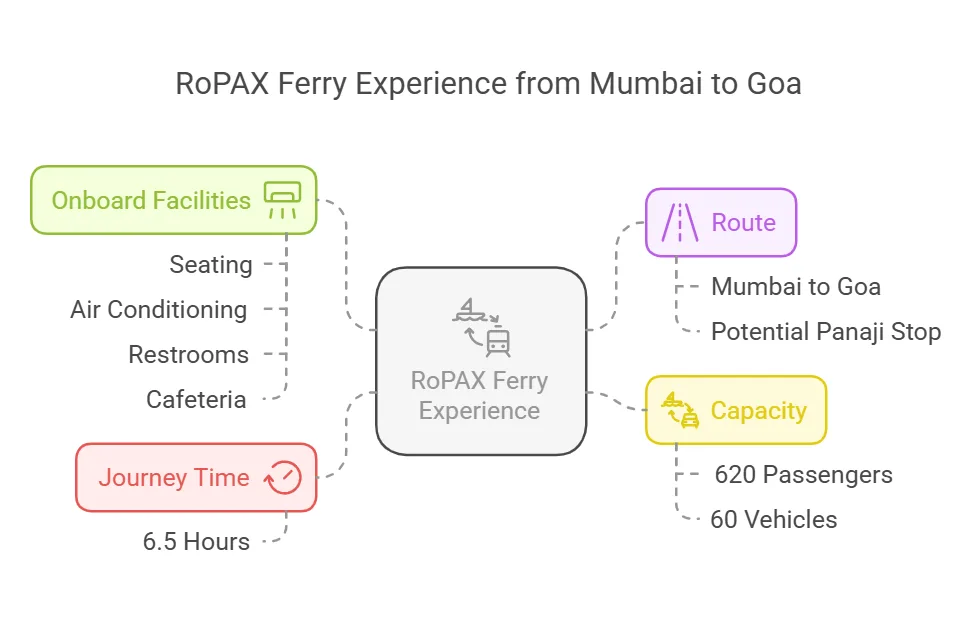 Mumbai to Goa Ferry: Fast M2M RoPAX Ferry - Goan Tales